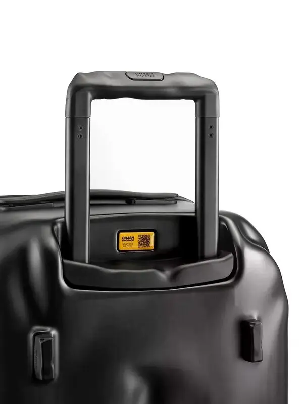 CRASH BAGGAGE Hammered-effect Luggage With Top Handle