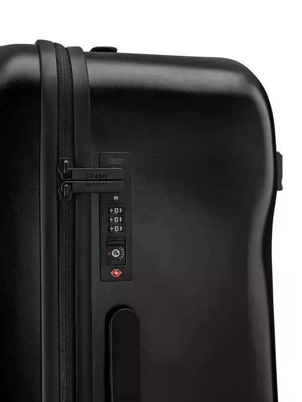 CRASH BAGGAGE Hammered-effect Luggage With Top Handle