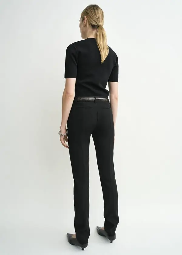 TOTEME Low-waist Slim Evening Trousers