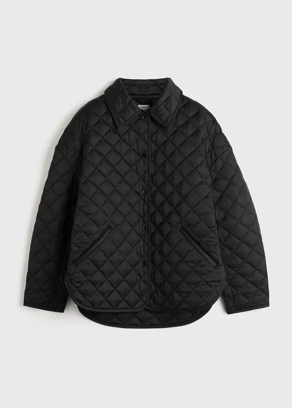 TOTEME Collared Quilted Jacket
