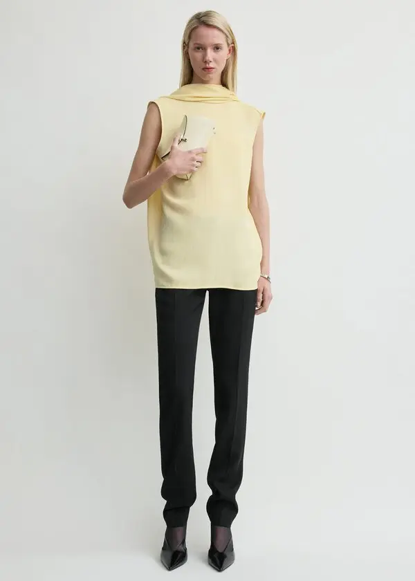 TOTEME Cocoon Cape - Yellow