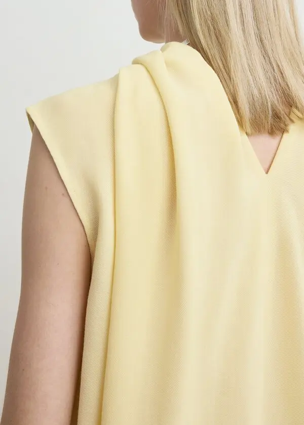 TOTEME Cocoon Cape - Yellow