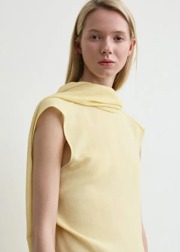 TOTEME Cocoon Cape - Yellow