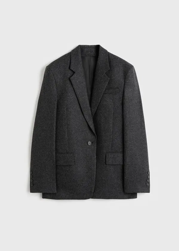 TOTEME Oversized Single-button Blazer