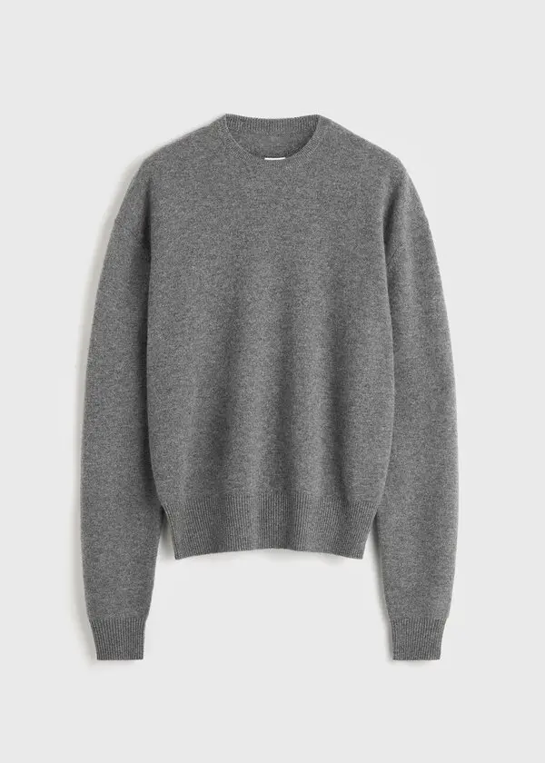 TOTEME Classic Cashmere Crew Knit - Grey