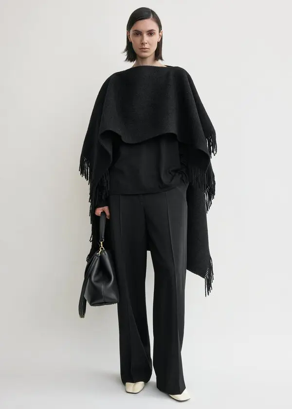 TOTEME Fringed Poncho