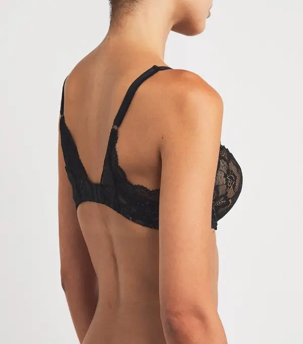 AUBADE Lace Rosessence Half-cup Bra - Black
