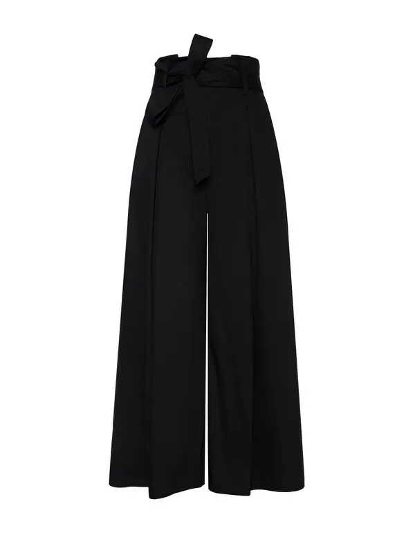 L'Agence Lowen Cropped Pants - Black