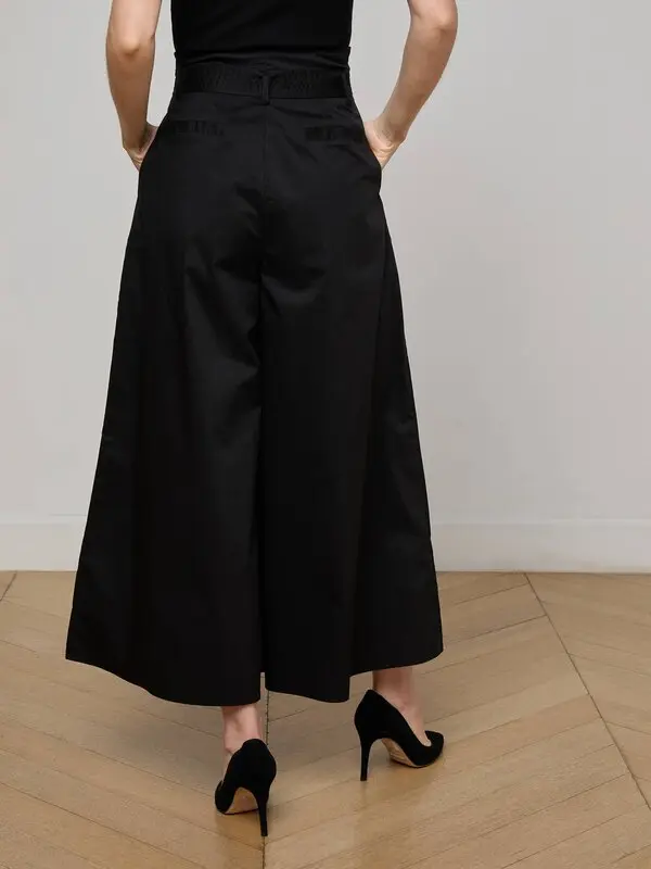 L'Agence Lowen Cropped Pants - Black