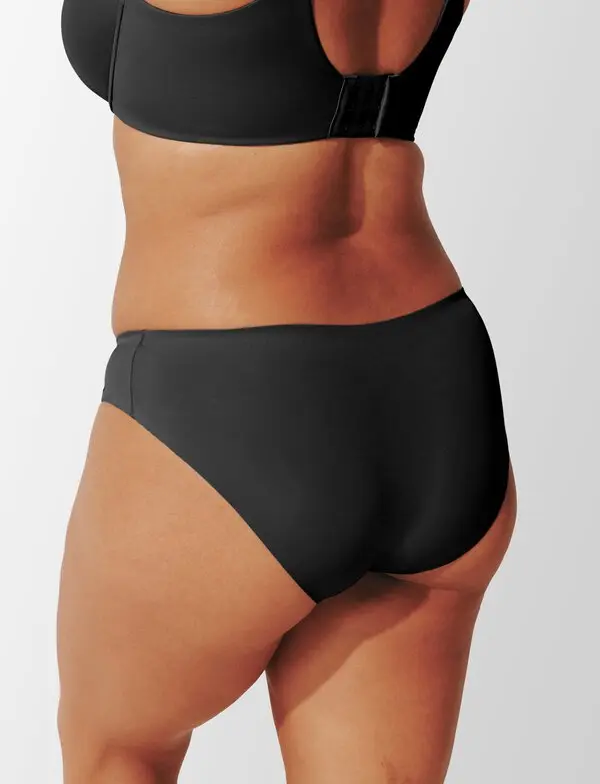THIRDLOVE Comfortstretch Bikini Panty - Black