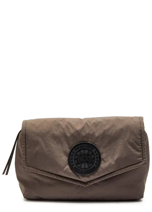 Canada Goose Logo Shell Belt Bag - Dark Grey