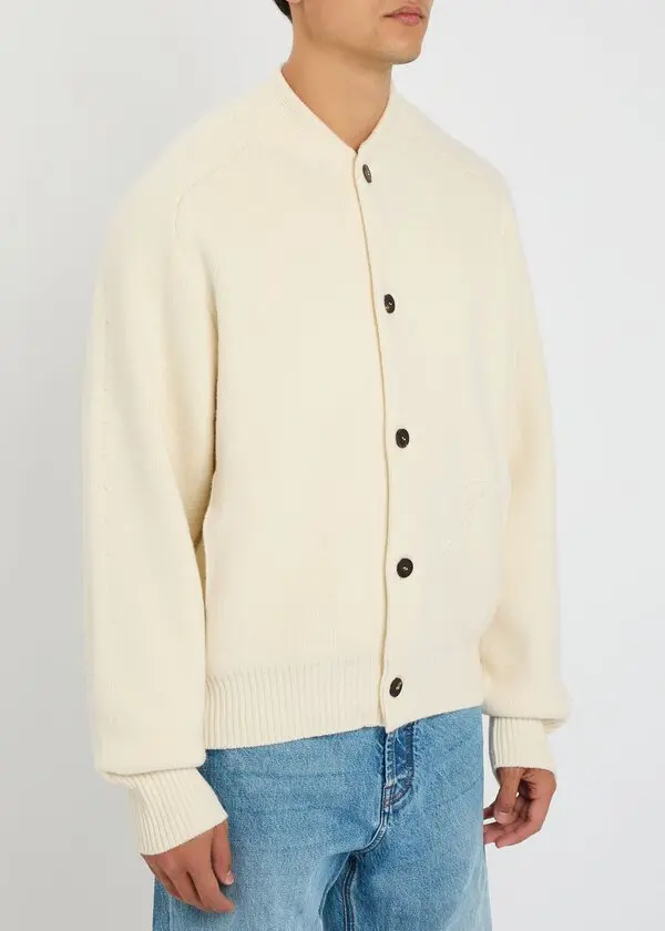 Jacquemus Le Cardigan Pallone Wool-blend Cardigan