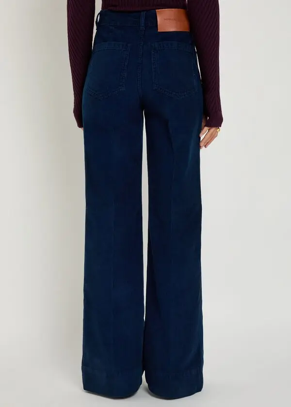 Victoria Beckham Alina Flared-leg Corduroy Jeans