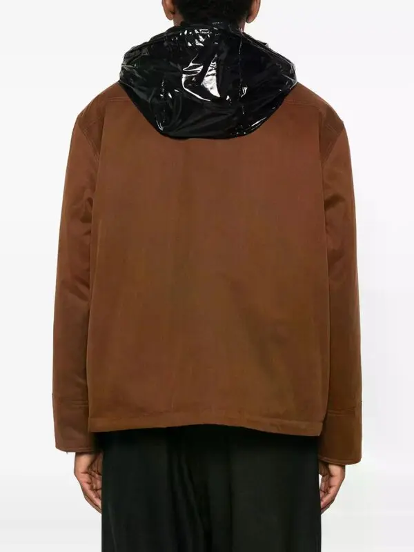 Plan C Hooded Cotton Jacket