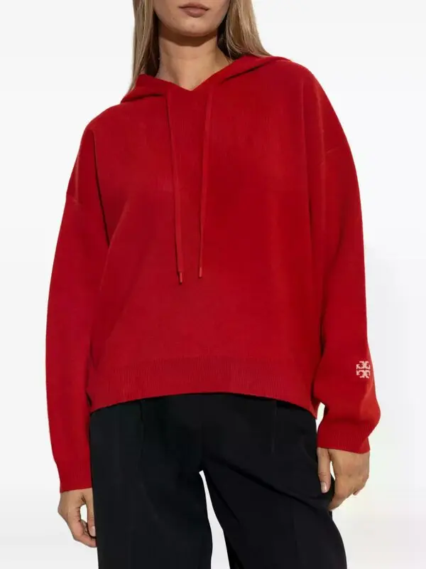 Tory Burch Knitted Hoodie