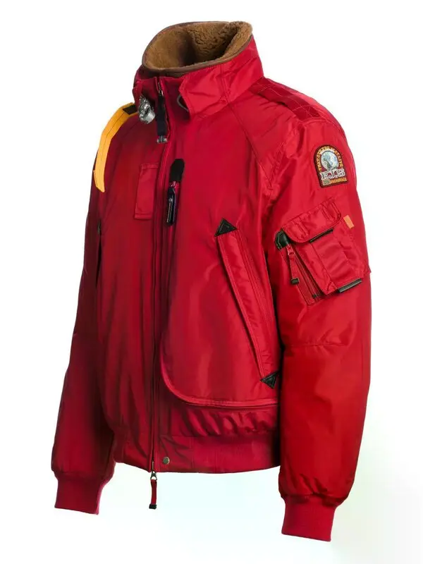 PARAJUMPERS Shearling-lined Bomber Jacket - Red