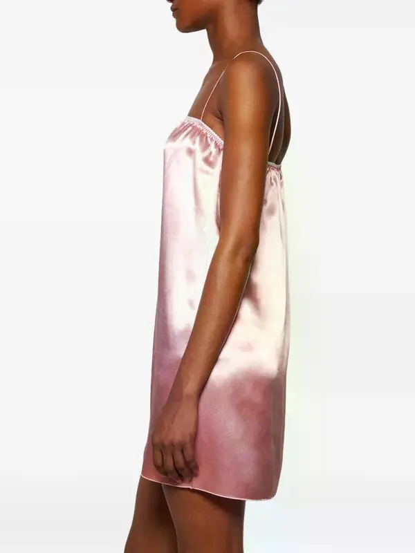 miu miu pink slip dress Miu Miu Satin slip dress Miu Miu