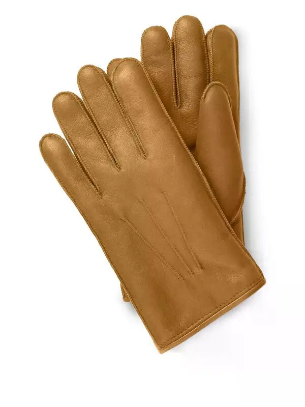 PARAJUMPERS Leather Gloves - Yellow