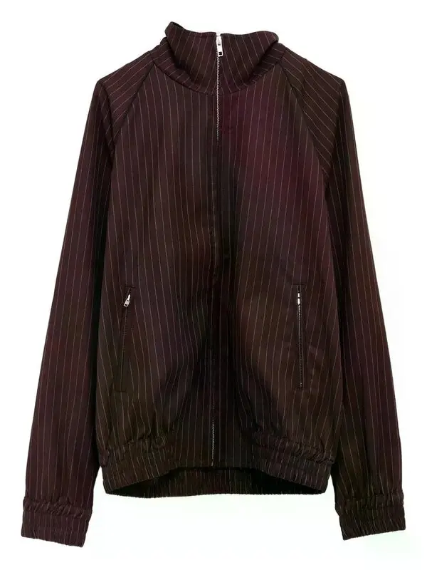 Gimaguas Brian Pinstripe Zip-up Jacket