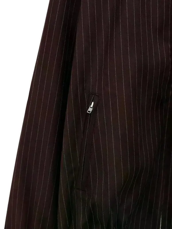 Gimaguas Brian Pinstripe Zip-up Jacket