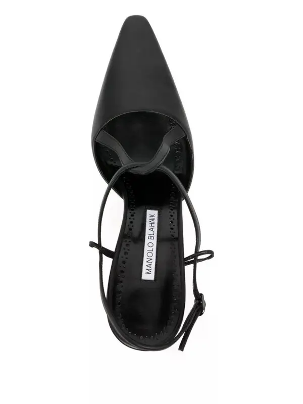Manolo Blahnik 90mm Minia Pumps - Black