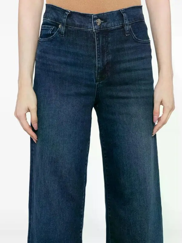 FRAME Le Slim Palazzo Jeans - Blue
