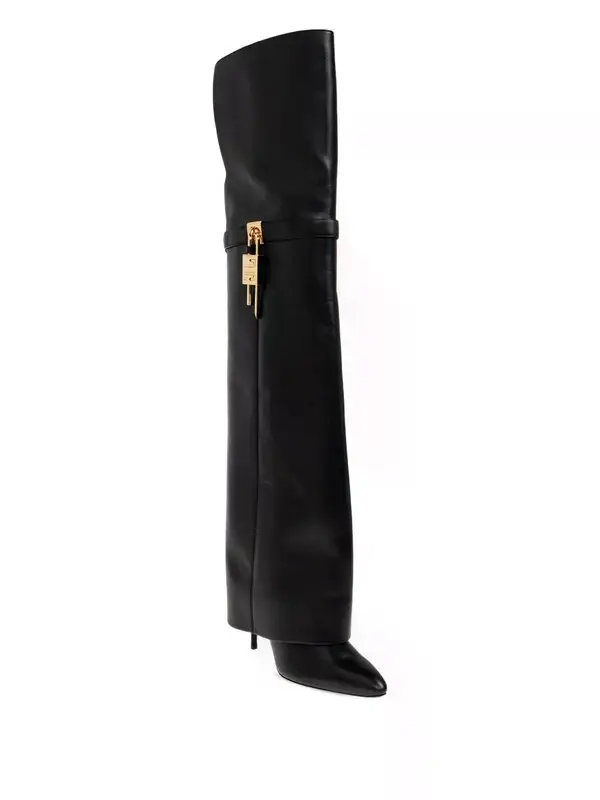 Givenchy 93mm Shark Boots - Black