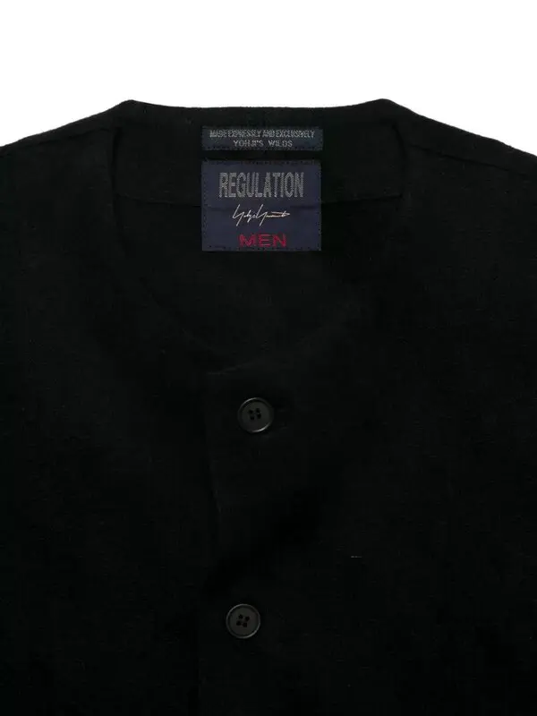 Yohji Yamamoto Buttoned-up Cardigan