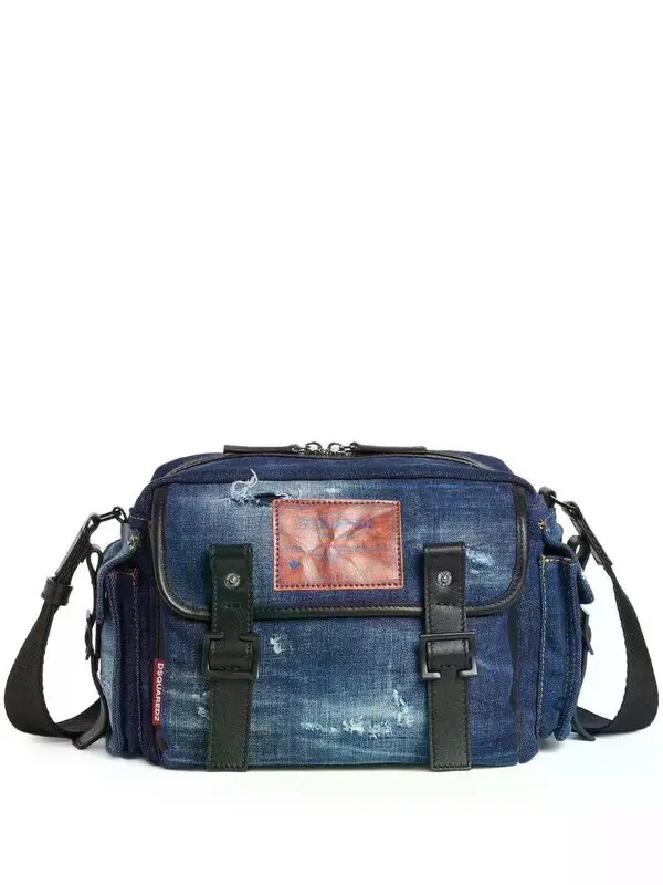 Dsquared2 Messenger Bag - Blue