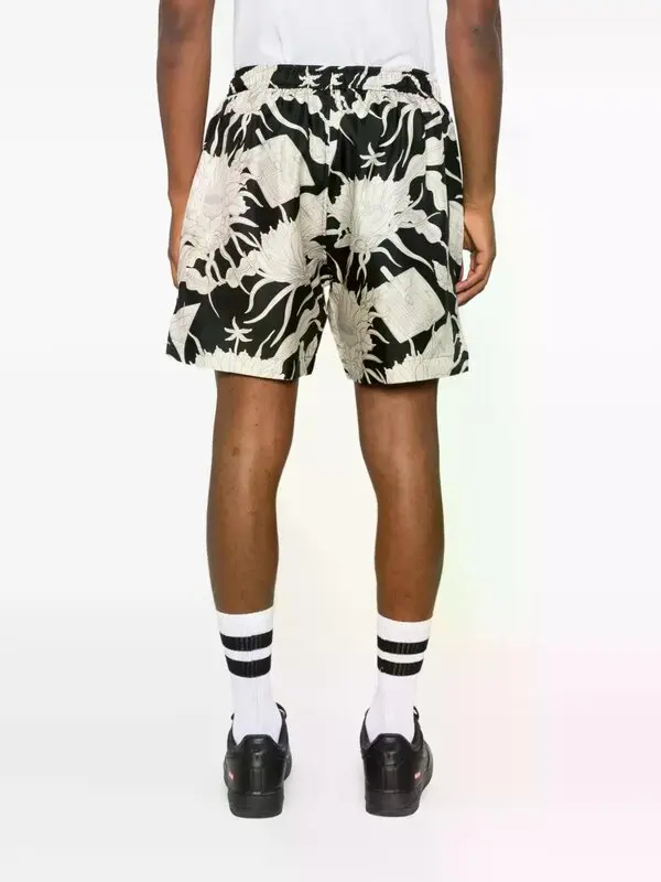 Amiri Floral Print Drawstring Shorts