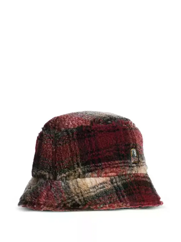 PARAJUMPERS Reversible Plaid Bucket Hat