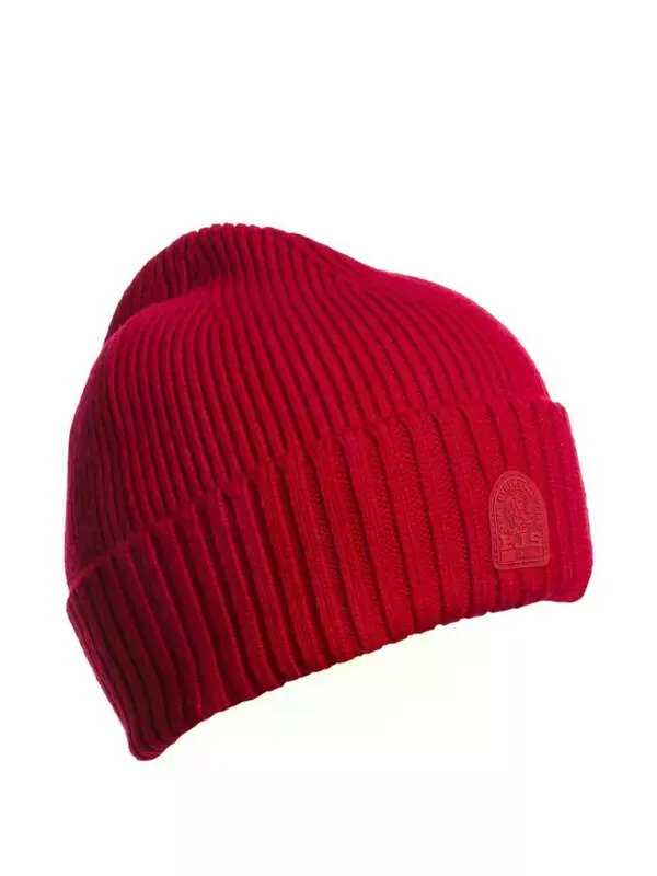 PARAJUMPERS Ribbed Beanie - Red