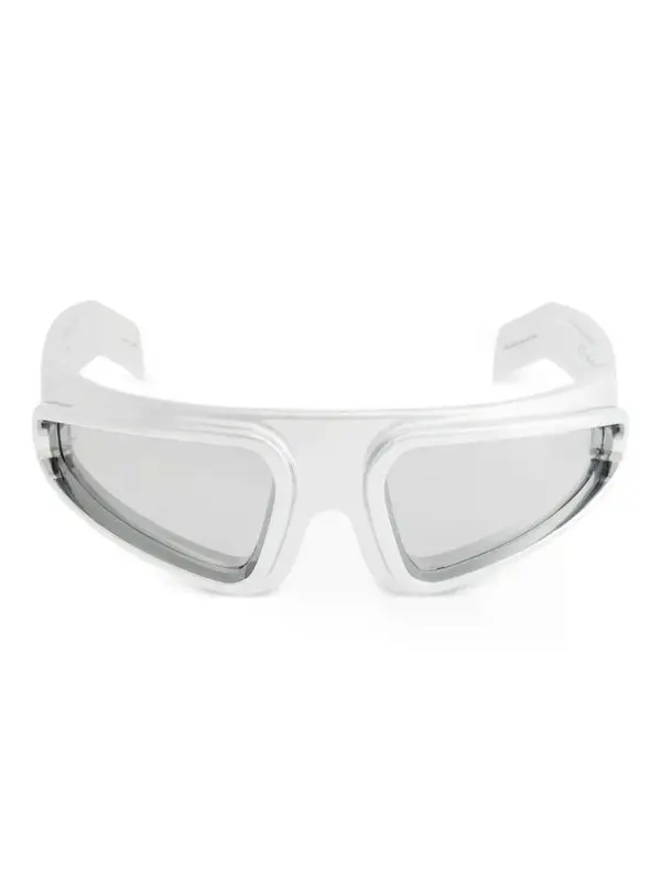 Rick Owens Geometric Sunglasses - Grey