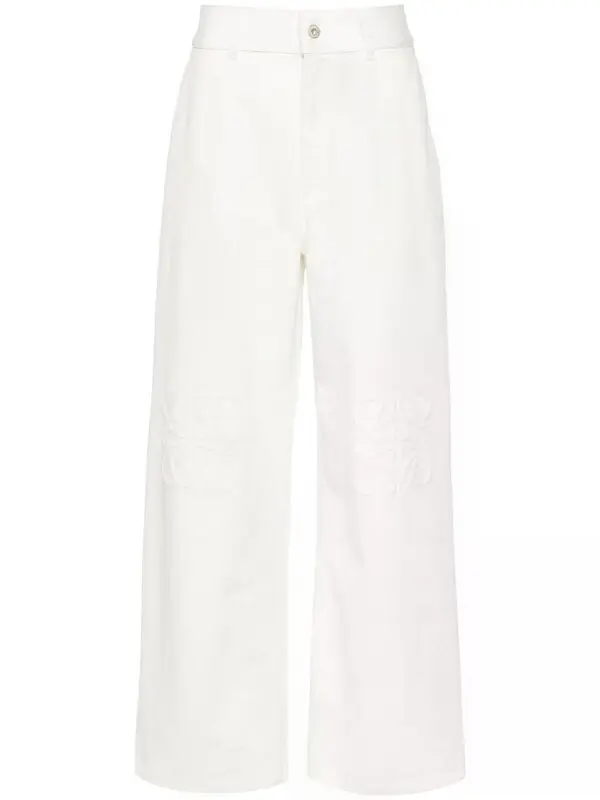 Loewe Anagram Wide-leg Jeans