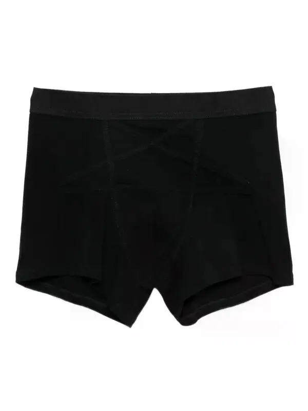Rick Owens Stretch Cotton Boxers - Black