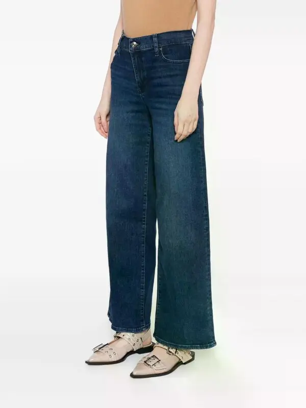 FRAME Le Slim Palazzo Jeans - Blue