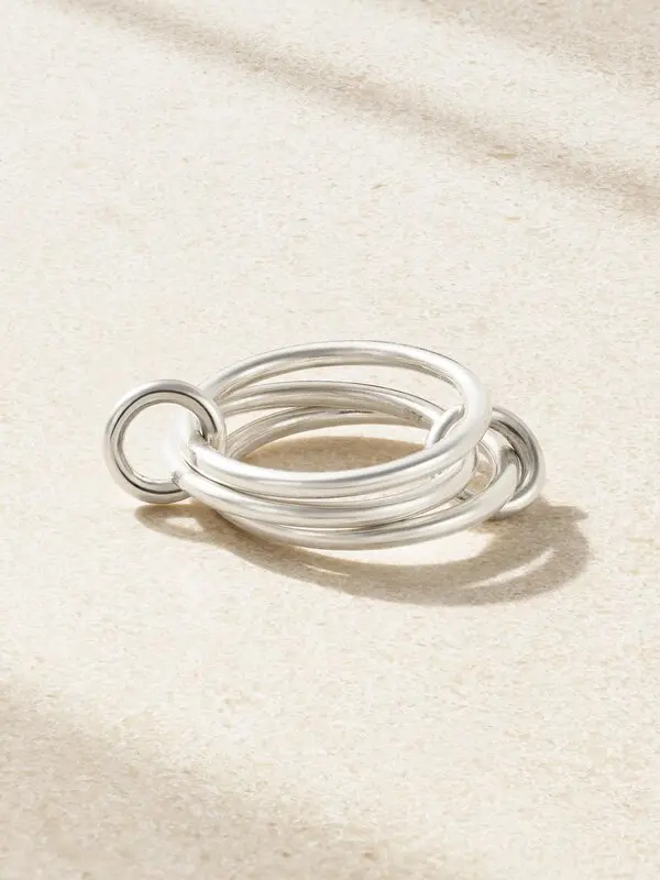 SPINELLI KILCOLLIN Solarium Sterling Ring Set - Silver