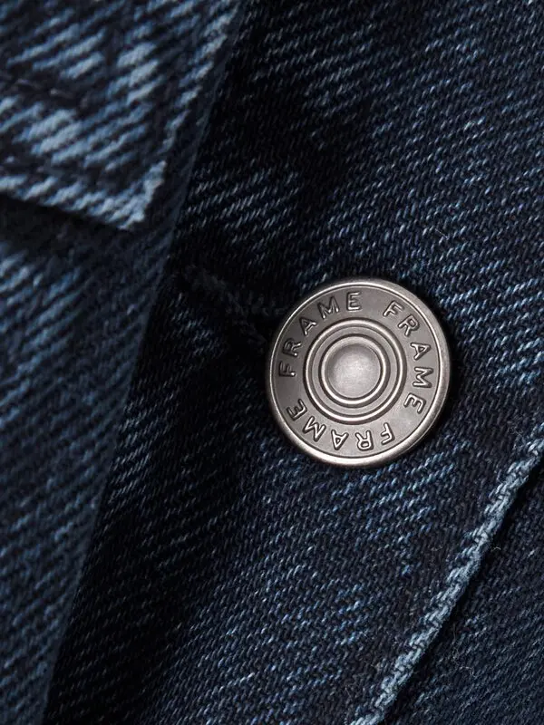 FRAME Sharp Denim Trucker Jacket