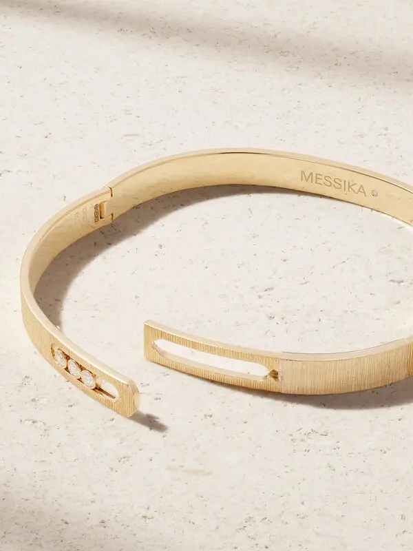 Messika Move Noa Ciselé Diamond Bangle
