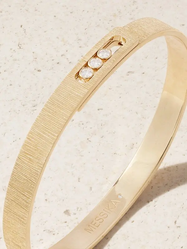Messika Move Noa Ciselé Diamond Bangle