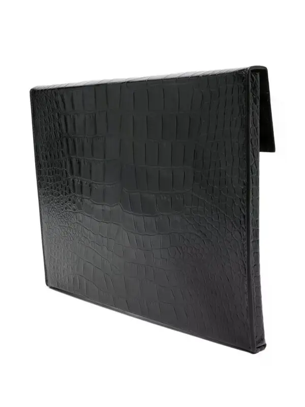 TOM FORD Crocodile-patterned Portfolio