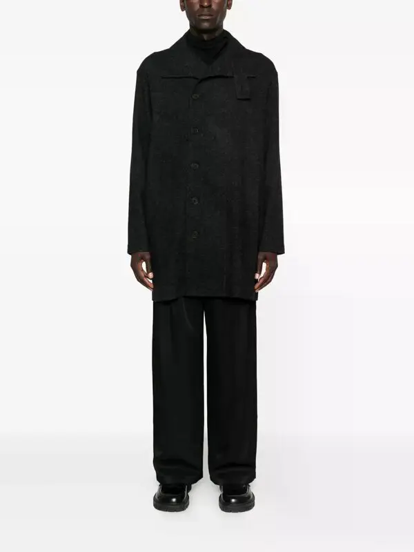 Yohji Yamamoto Button-fastening Coat