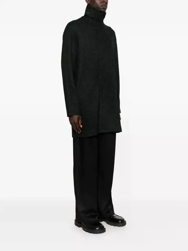 Yohji Yamamoto Button-fastening Coat