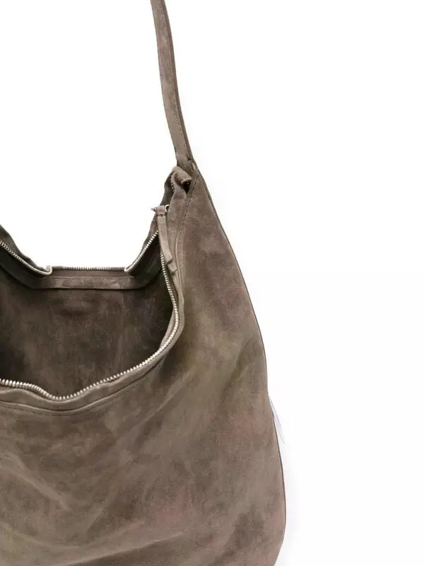 Benedetta Bruzziches Suede Shoulder Bag - Brown