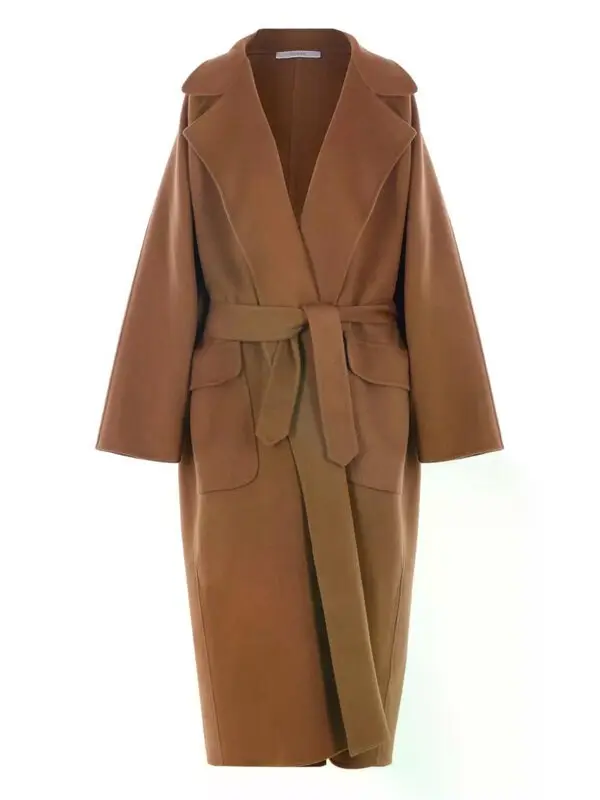 Dusan Belted Cashmere Coat