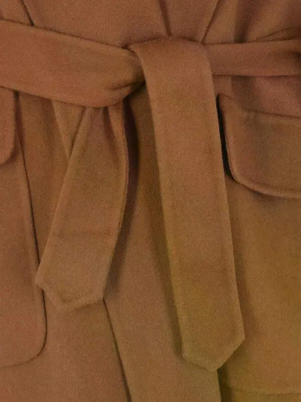 Dusan Belted Cashmere Coat