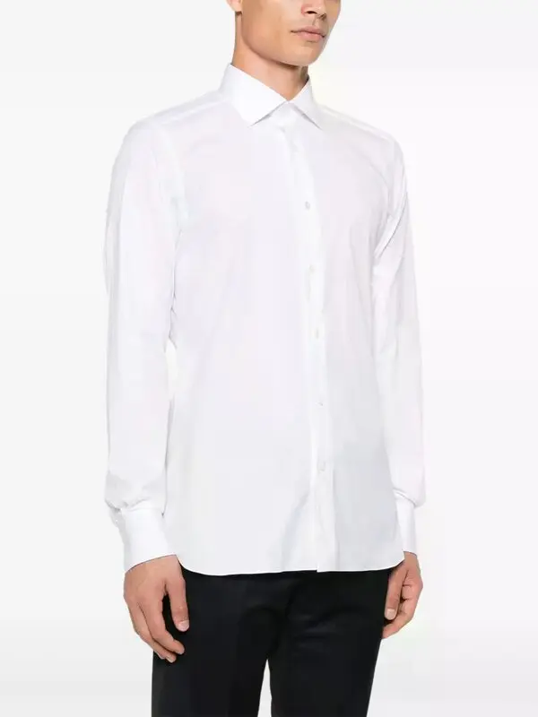Zegna Long-sleeved Button-up Shirt
