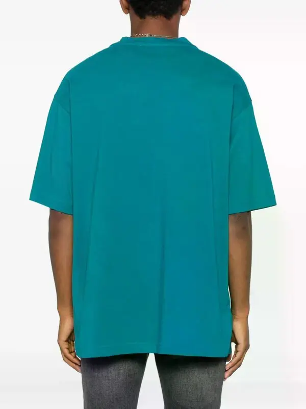 Versace Birdcage-print Embellished T-shirt