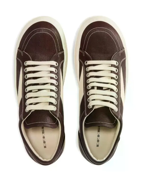 Rick Owens Panelled Lace-up Sneakers