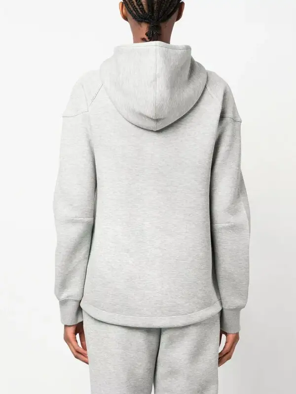 Nike Logo-print Zip-fastening Hoodie
